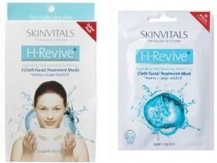Maseczka Skinvitals H-Revive Zestaw Masek Nawilżających 3 szt. - Opinie ...