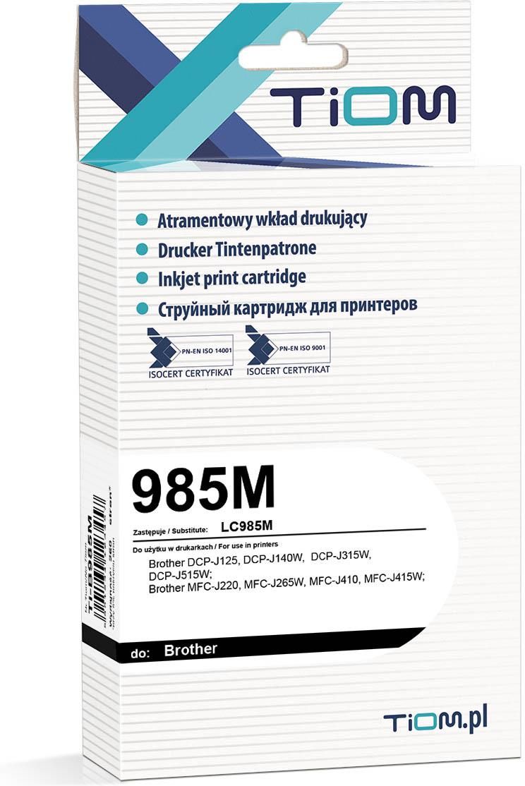 Tusz Tiom Do Brother 985M Lc985M 260 Str. Purpurowy (TIB985M) do ...