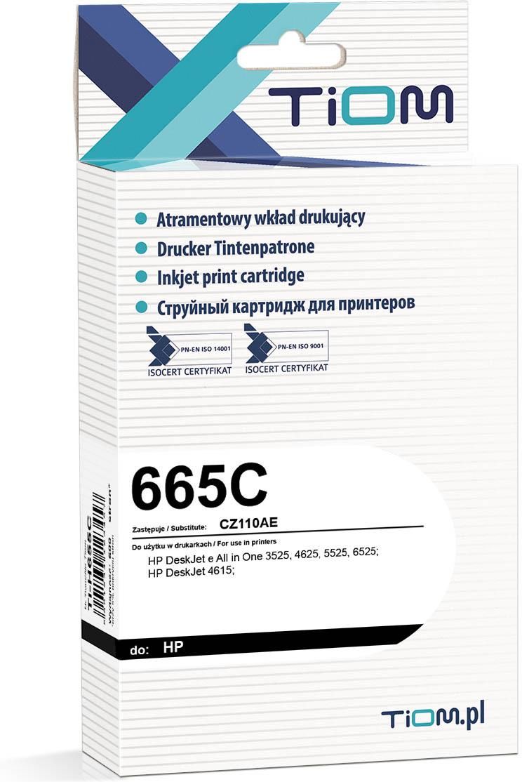 Tusz Tiom Do Hp 655C , Cz110Ae , 600 Str. , Błękitny (TIH655C) do ...