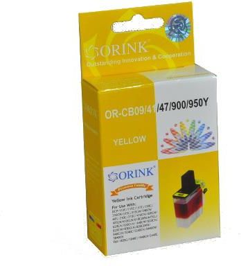 Tusz Orink Lc900Y Do Drukarek Brother Dcp-110C / 310Cn Mfc210C Fax ...