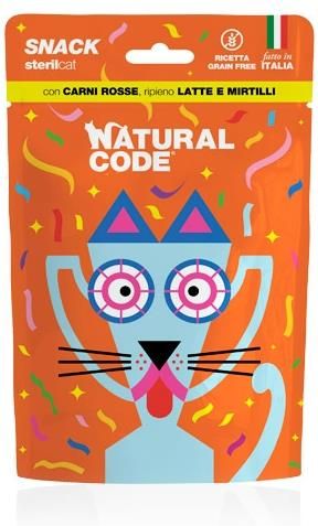 Karma Natural Code Snack Steril Cat With Red Meat 60g - Ceny i opinie ...