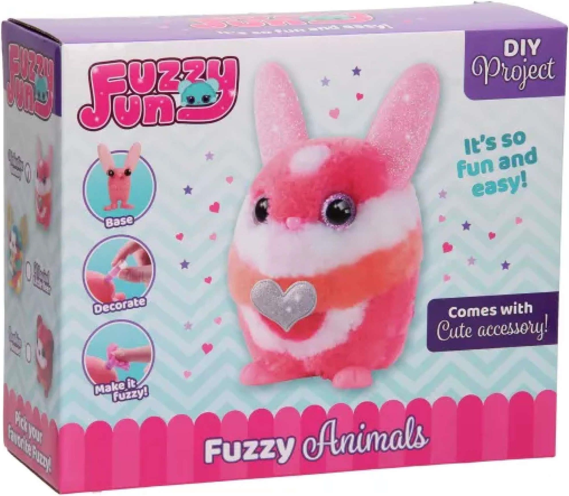 John Fuzzy Animals Puszki Kłębuszki Pluszowy Jelonek Diy - Ceny i ...