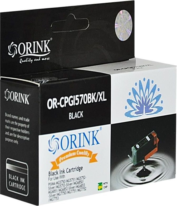 Tusz Orink Pgi560Bk Do Drukarek Canon Pixma Ts5350 / Ts5351 Ts7451 ...