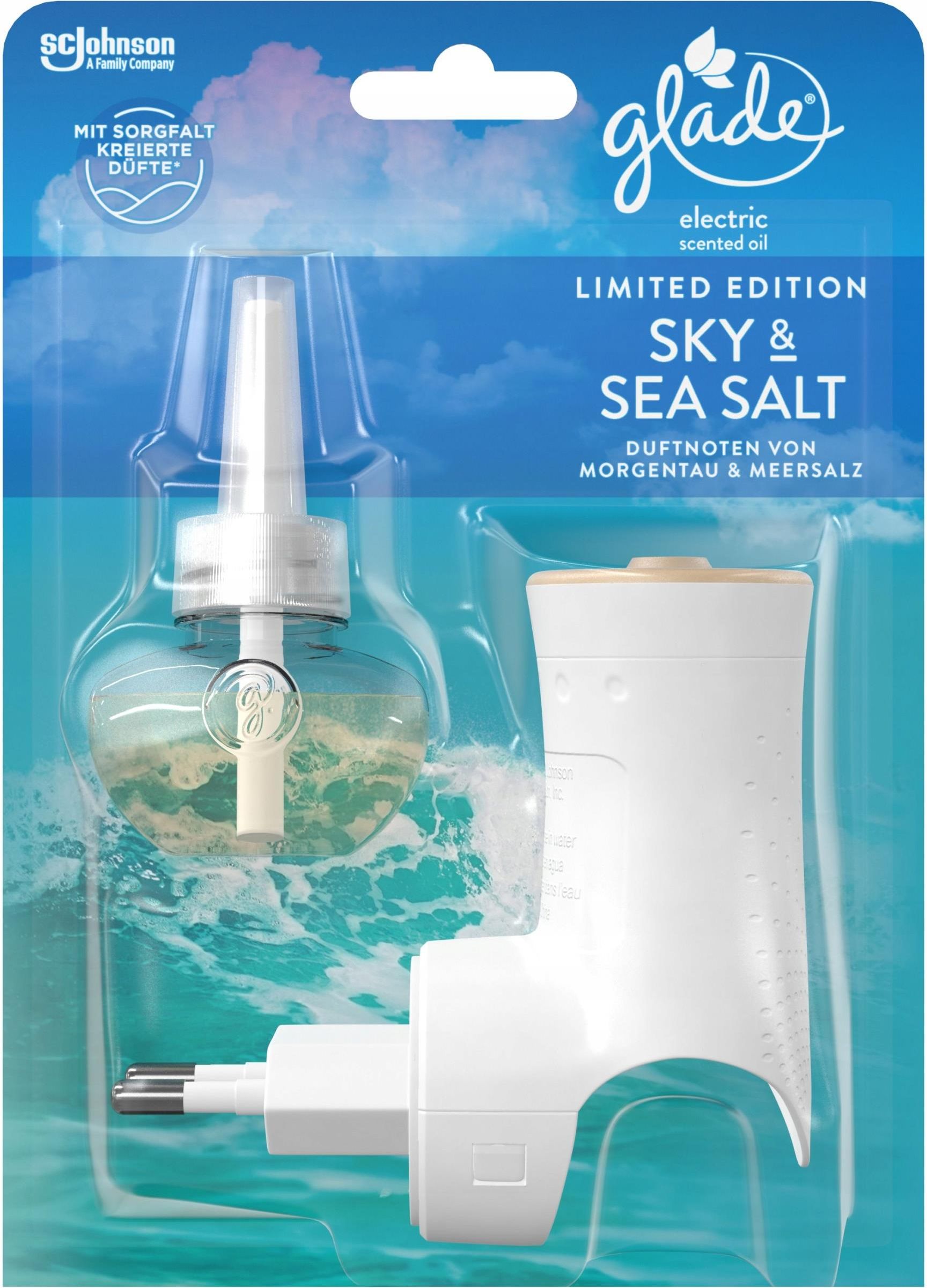 Glade Electric Sky Sea Salt Urządzenie Odświeżacz - Opinie i atrakcyjne ...