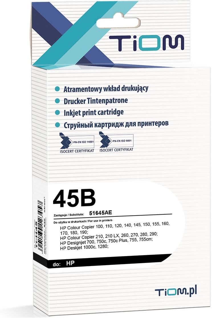 Tusz Tiom Do Hp 45B 51645Ae 930 Str. Czarny (TIH45) do drukarki ...