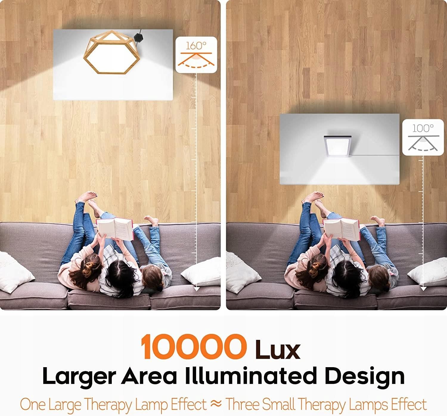 Drobne akcesoria medyczne Lampa Antydepresyjna Z Drewna Albina Al-1001 ...