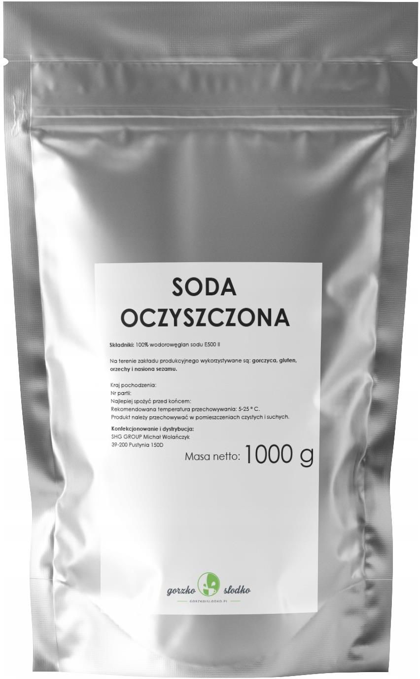 Koszyk Zdrowia Soda Oczyszczona Wodorowęglan Sodu 1kg - Ceny i opinie ...