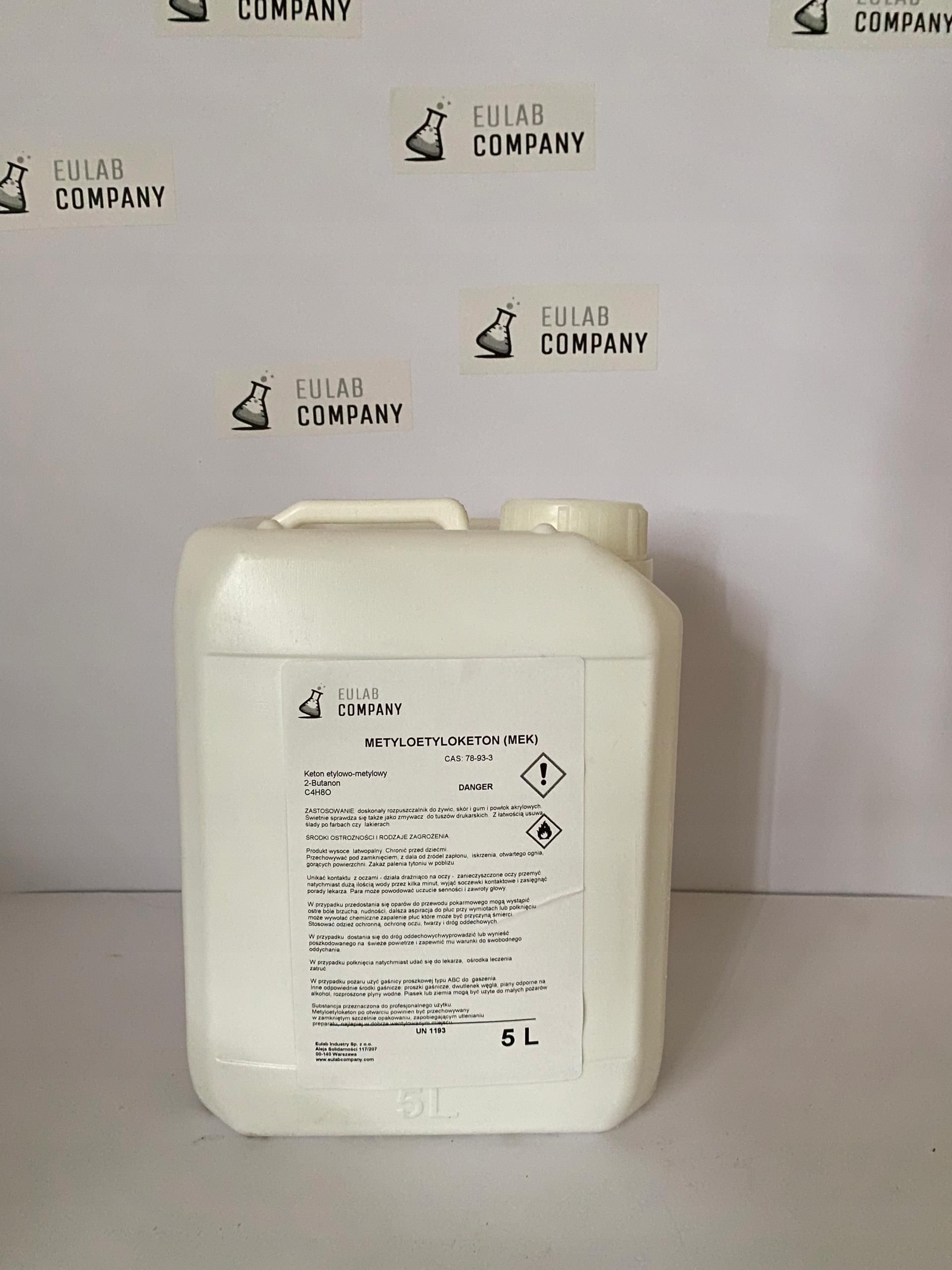 Butanon 5L 5000Ml Mek Metyloetyloketon - ceny i opinie - Ceneo.pl