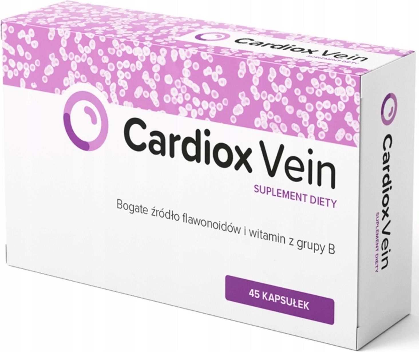 Protonlabs Cardiox Vein 45kaps. - Opinie i ceny na Ceneo.pl