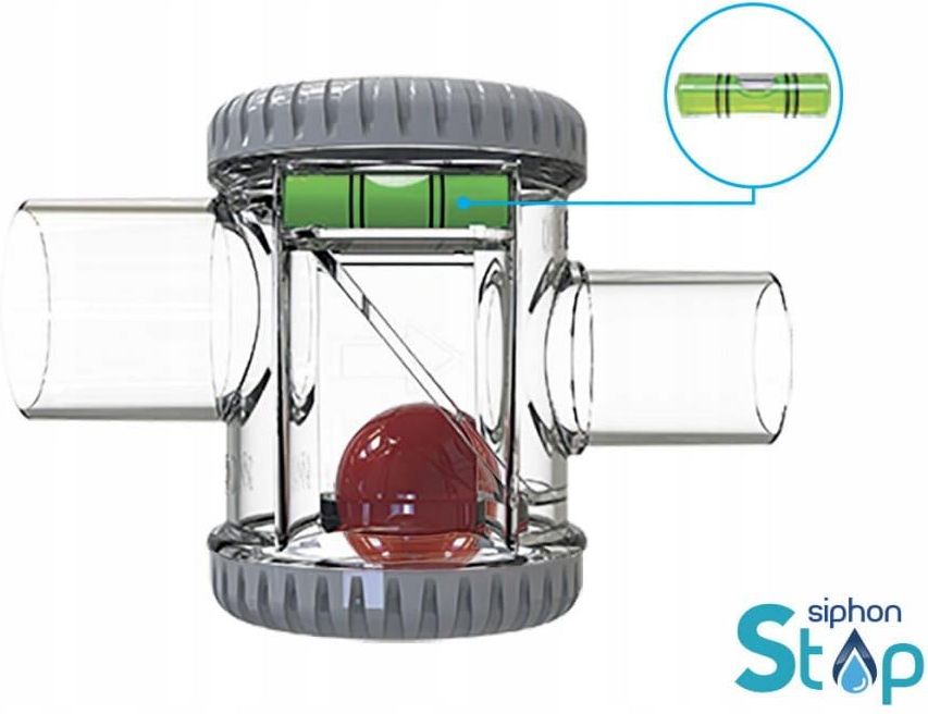 Syfon Smart Clima Syfon Suchy 40mm Stop Kulowy Poziomy Smartclima ...