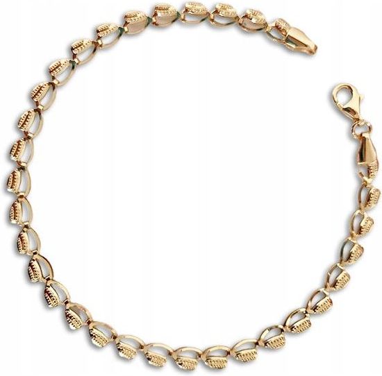 Złota bransoletka 585 elementowa 2,74g - Ceny i opinie - Ceneo.pl