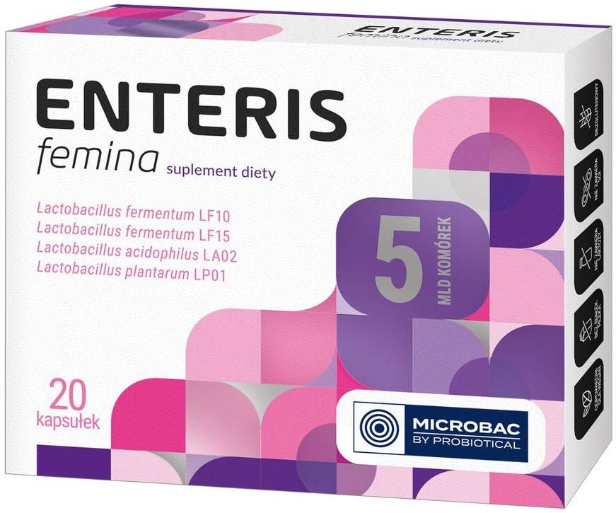 Doz Enteris Femina 20kaps. - Opinie i ceny na Ceneo.pl