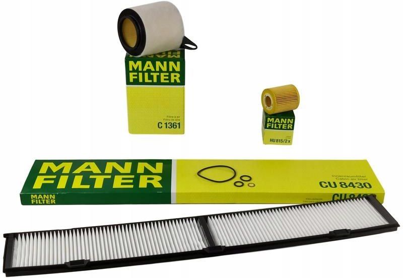 Mannfilter Mann Zestaw Filtrów Bmw 3 E92 E93 318 320 - Opinie i ceny na ...