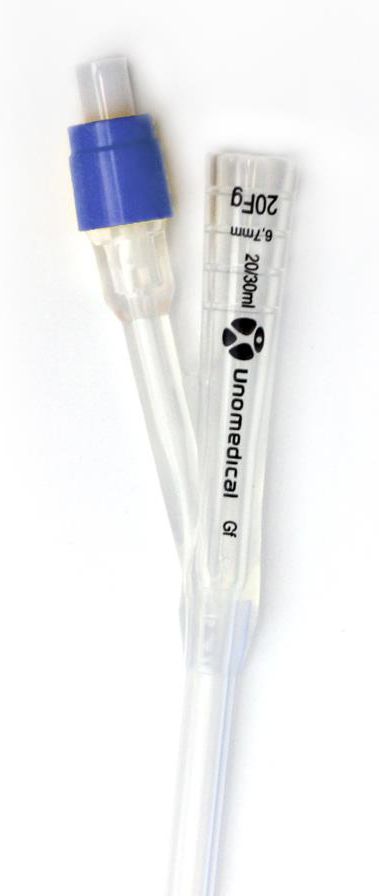 Unomedical Cewnik Urologiczny Silikonowy Foley 100% Silikon Z Roztworem ...