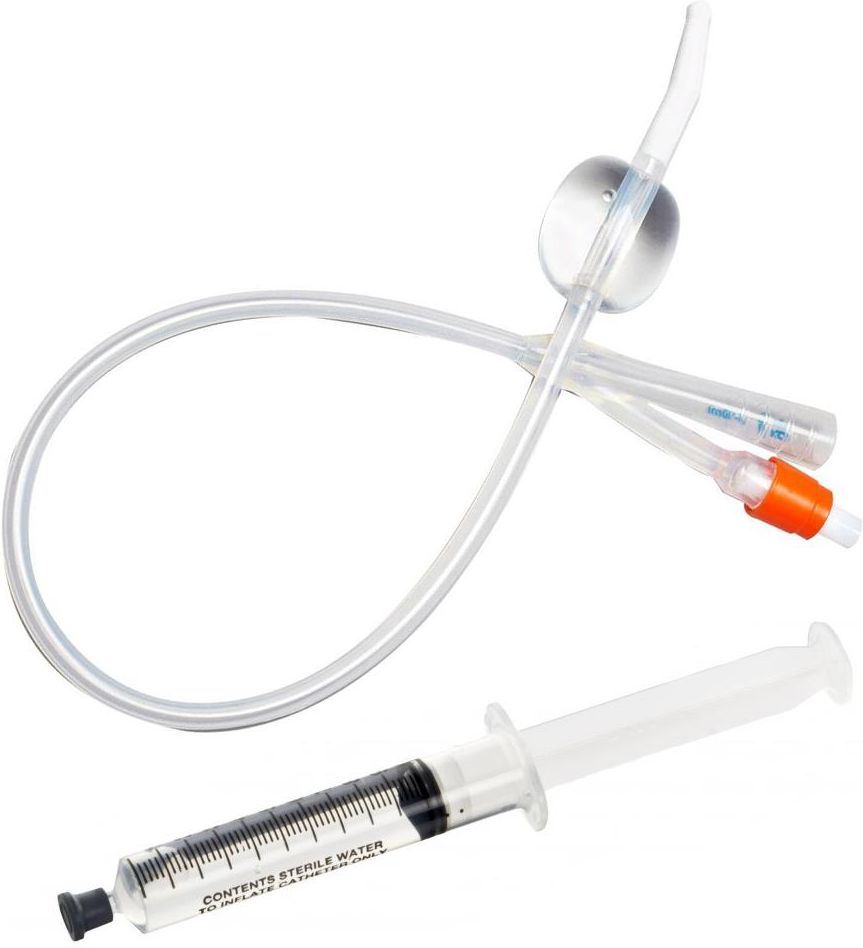 Unomedical Cewnik Urologiczny Silikonowy Foley 100% Silikon Z Roztworem ...