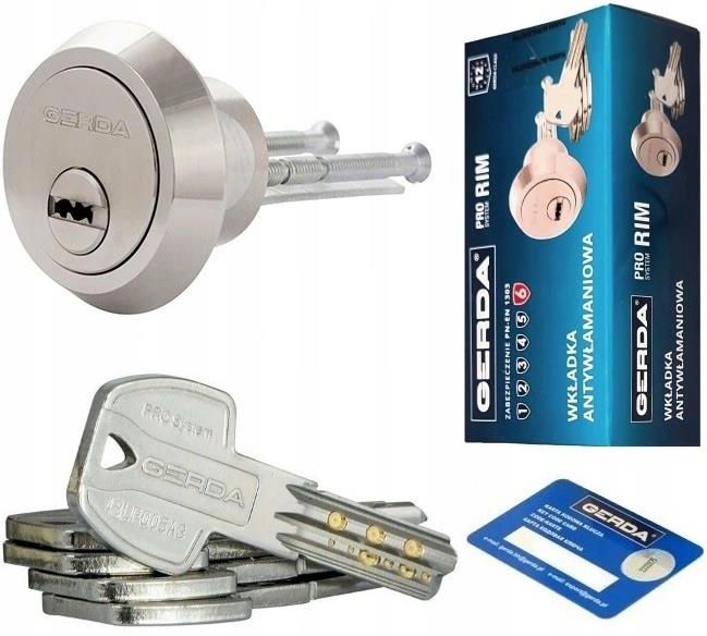 Gerda Zamek Tytan Zx1000 Atest Do Drzwi 38-68Mm - Opinie i ceny na Ceneo.pl