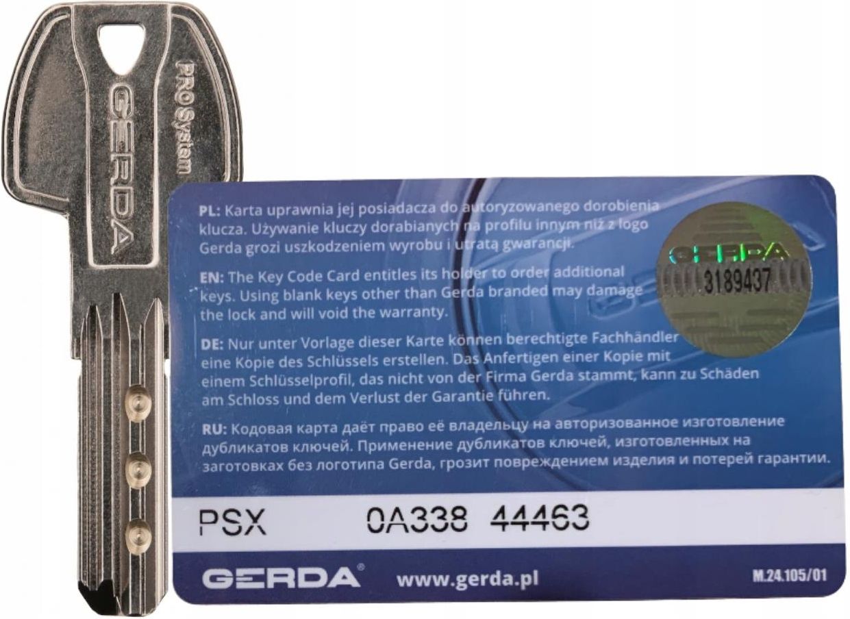 Gerda Komputerowe Dorobienie Klucza Pro System - Opinie i ceny na Ceneo.pl