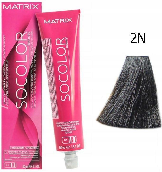 Matrix So.Color Beauty Farba Do Włosów 2N 90 Ml - Opinie i ceny na Ceneo.pl