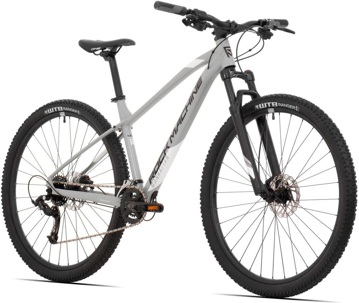 Mtb Rock Machine Manhattan Szary Biały Czarny 29 2022 - Rowery Górskie ...