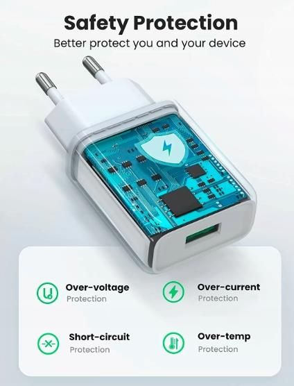 Ładowarka do telefonu Ugreen Ładowarka Sieciowa Usb Qc3.0 18W - Opinie i ceny na Ceneo.pl