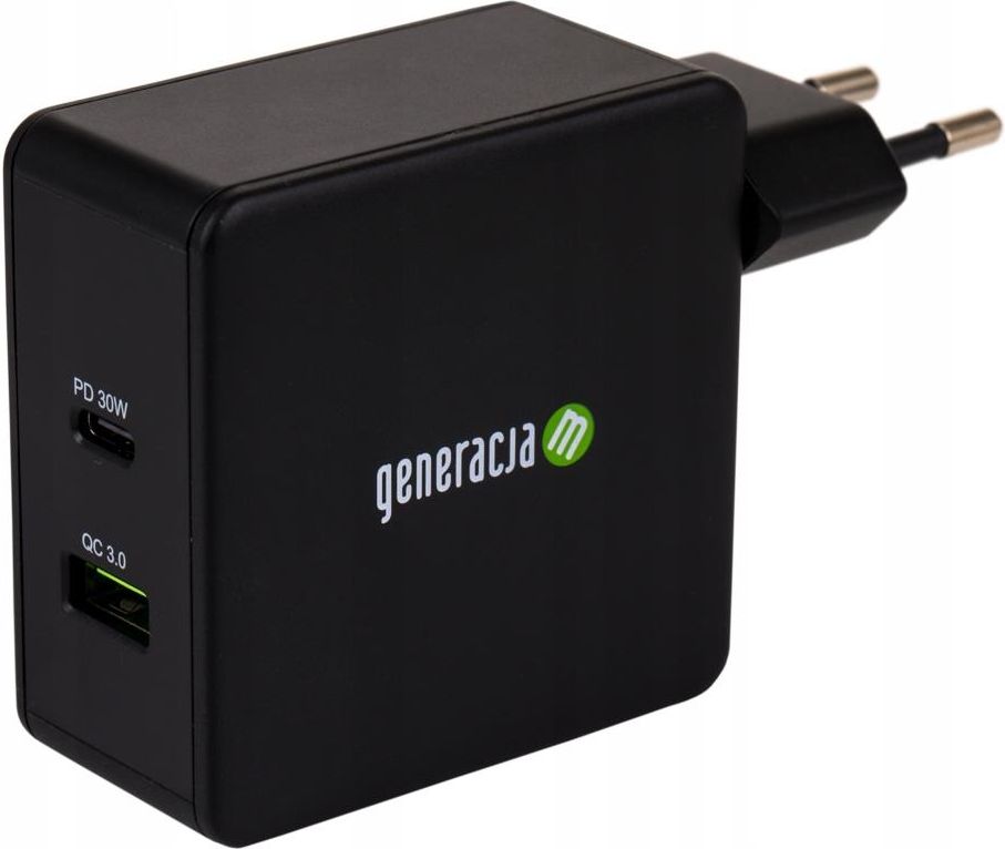 Ładowarka do telefonu Generacja M Ładowarka Sieciowa Z Dwoma Portami ...