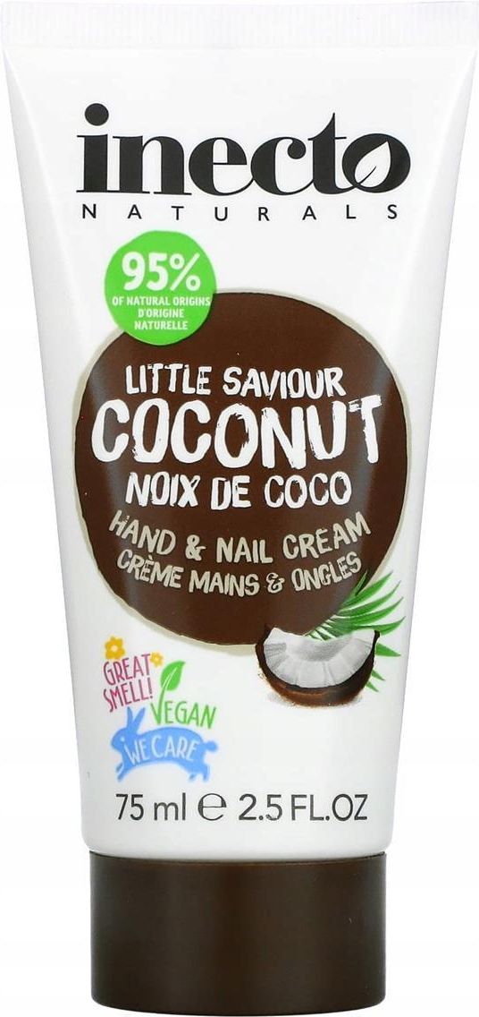 Inecto Coconut Naturals Hand & Nail Cream Krem Do Rąk 75 Ml - Opinie i ...