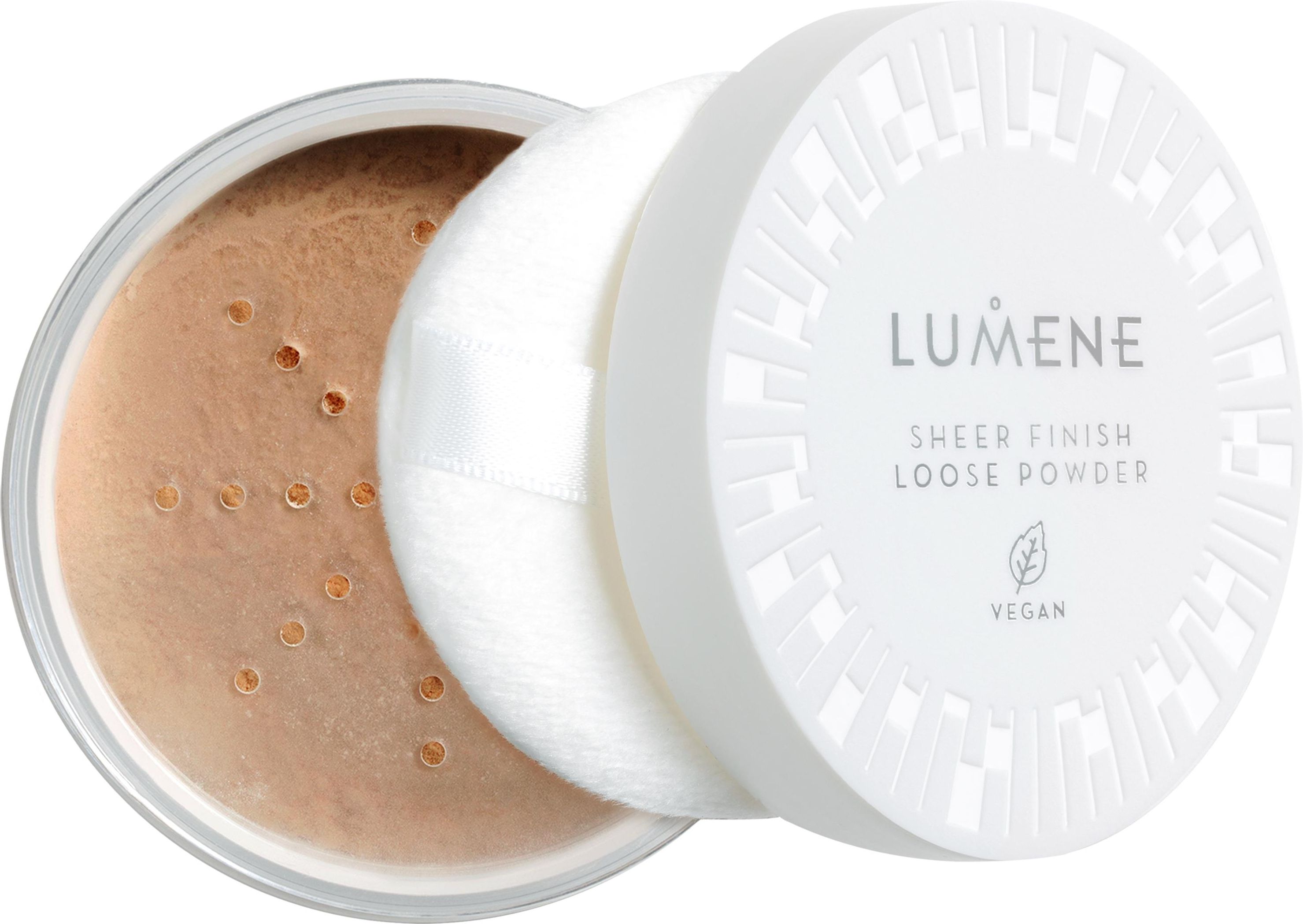 Lumene Sheer Finish Loose Powder Puder Do Twarzy Translucent Medium ...