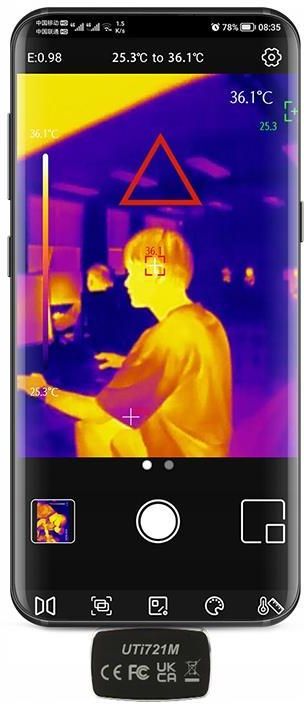 Uni-T Kamera termowizyjna UTi721M MIE0488 - Pirometry - Opinie i ceny ...
