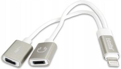 Adapter iPhone 7 8 X 2 w 1 - Adaptery - Opinie i ceny na Ceneo.pl