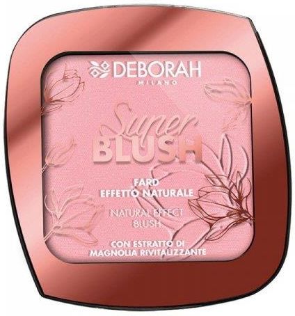 Deborah Róż Super Blush Nº 04 Peach - Opinie i ceny na Ceneo.pl