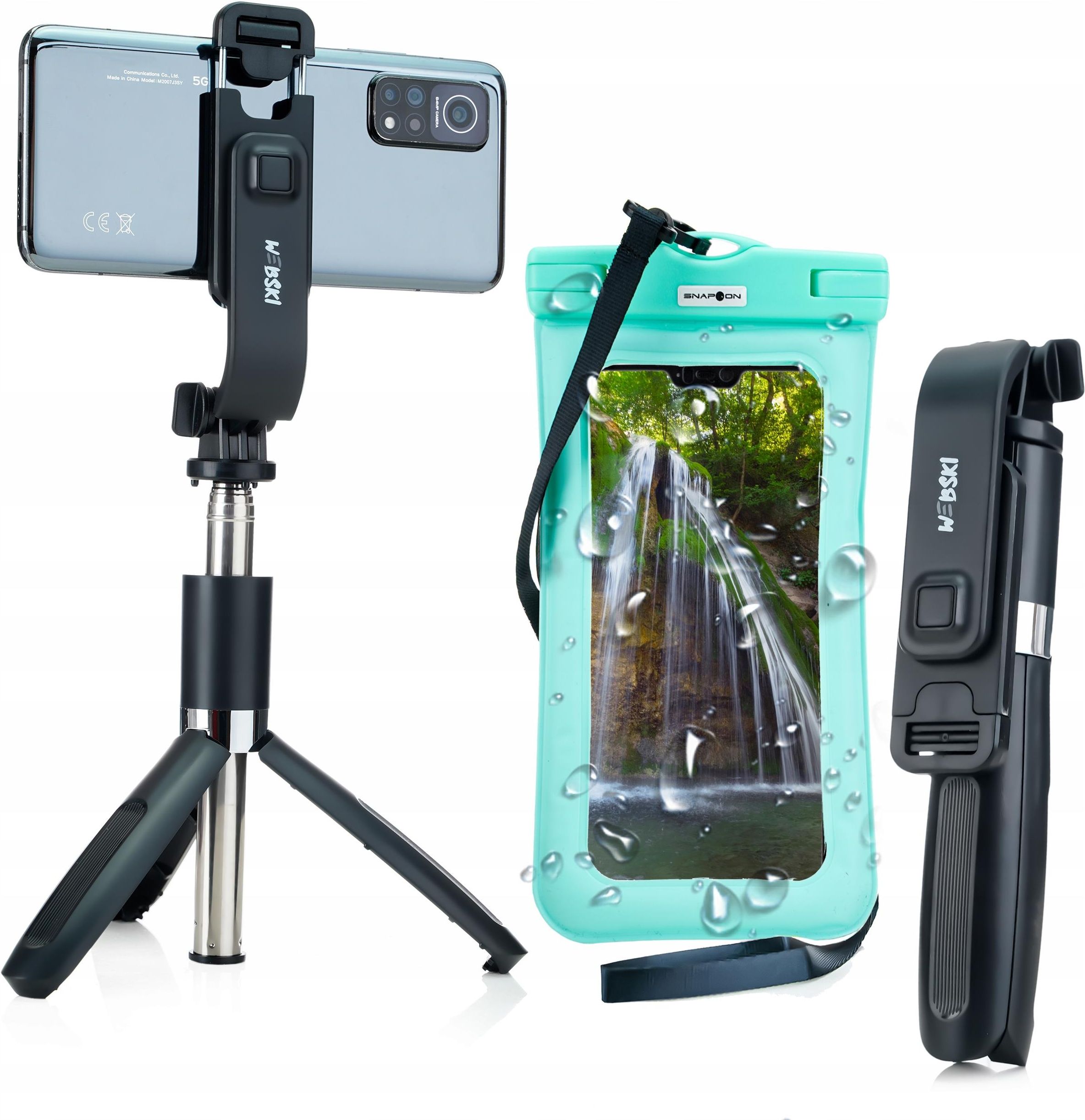 Webski Kij Do Selfi Tripod Trójnóg Statyw Na Telefon (L02ETPOMP_GR ...