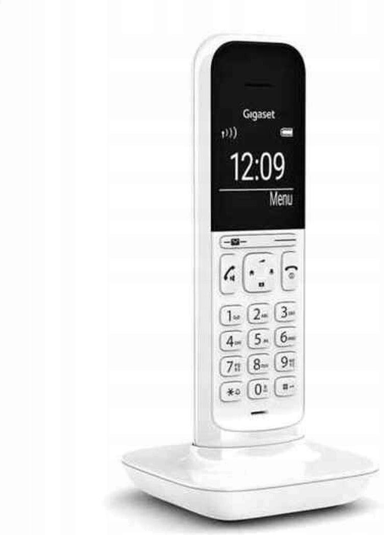 Telefon Gigaset Telefon Stacjonarny Biały Bezprzewodowy - Opinie i ceny ...