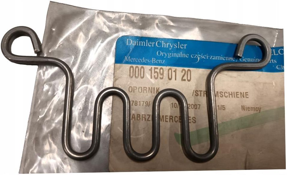 Mercedesbenz Oe Mercedes Kaczka Gklasa Rezystor Elektryczny Szyna ...