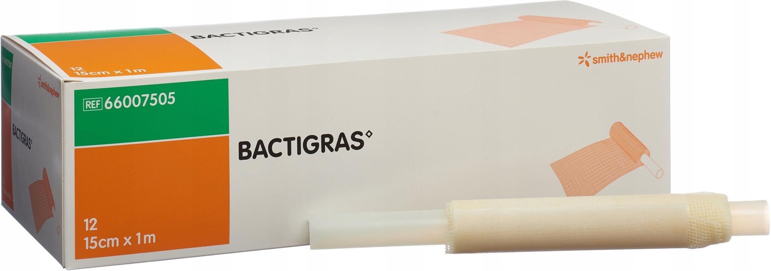 Smith&Nephew Smith & Nephew Bactigras 15Cm X1M 12szt. (66007505 ...