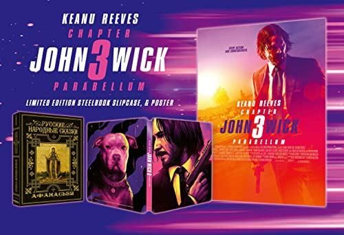 Film Blu-ray John Wick Chapter 3 - Parabellum (steelbook) [Blu-Ray 4K ...