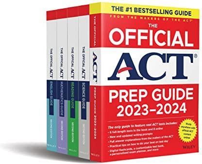 The Official ACT Prep & Subject Guides 2023–2024 C omplete Set ...