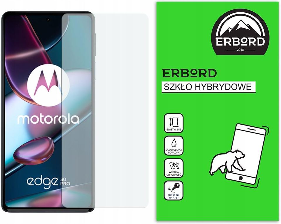 Szkło Hybrydowe Flex do Motorola Edge 30 Pro - Opinie i ceny na Ceneo.pl