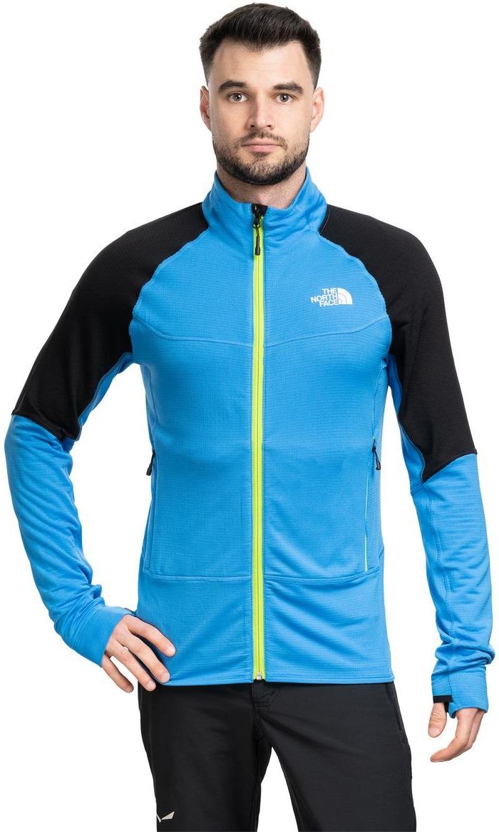 The North Face Bluza Bolt Polartec Jacket Super Sonic Blue Tnf Black ...