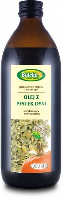 Balcho Prawdziwy Olej Z Surowych Pestek Dyni 1L - Ceny i opinie - Ceneo.pl