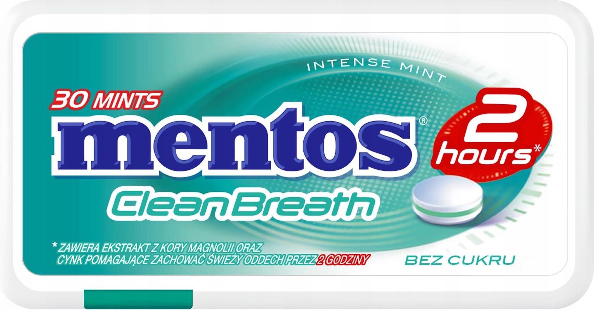 Mentos Clean Breath Pastylki Intense Mint 10x21g - Ceny i opinie - Ceneo.pl