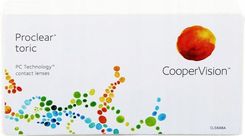 Soczewki Cooper Vision Proclear Toric Moc:-2.25/Cyl:-0.75/Oś:010 3szt ...