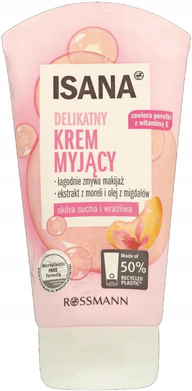 Isana Krem Do Mycia Twarzy Do Skóry Wrażliwej 150 ml - Opinie i ceny na ...