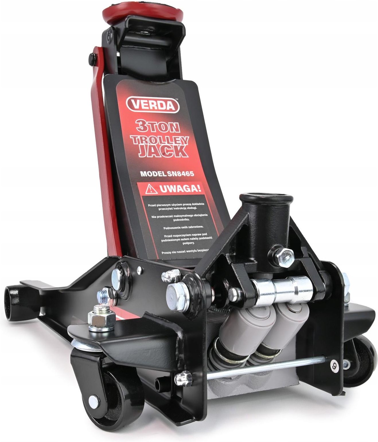 Narzędzia do warsztatu Verda Podnośnik Niskoprofilowy Lewarek Żaba 3T 2 ...