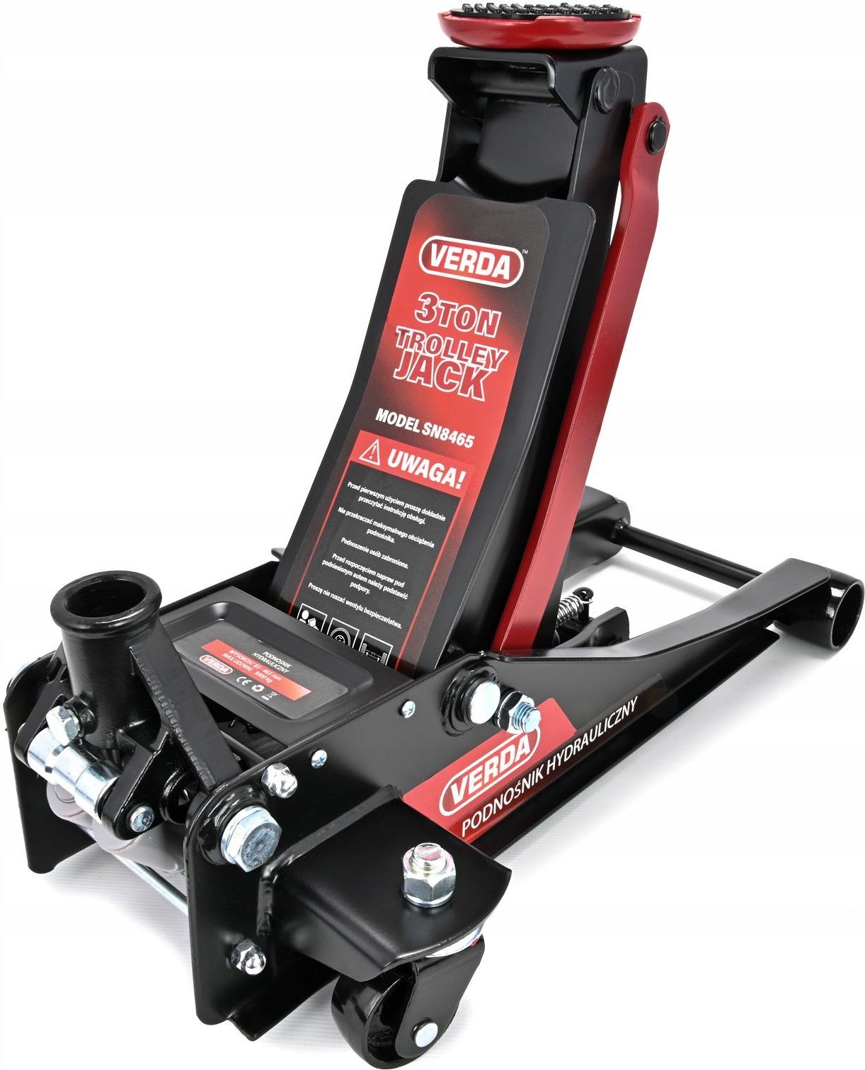 Narzędzia do warsztatu Verda Podnośnik Niskoprofilowy Lewarek Żaba 3T 2 ...