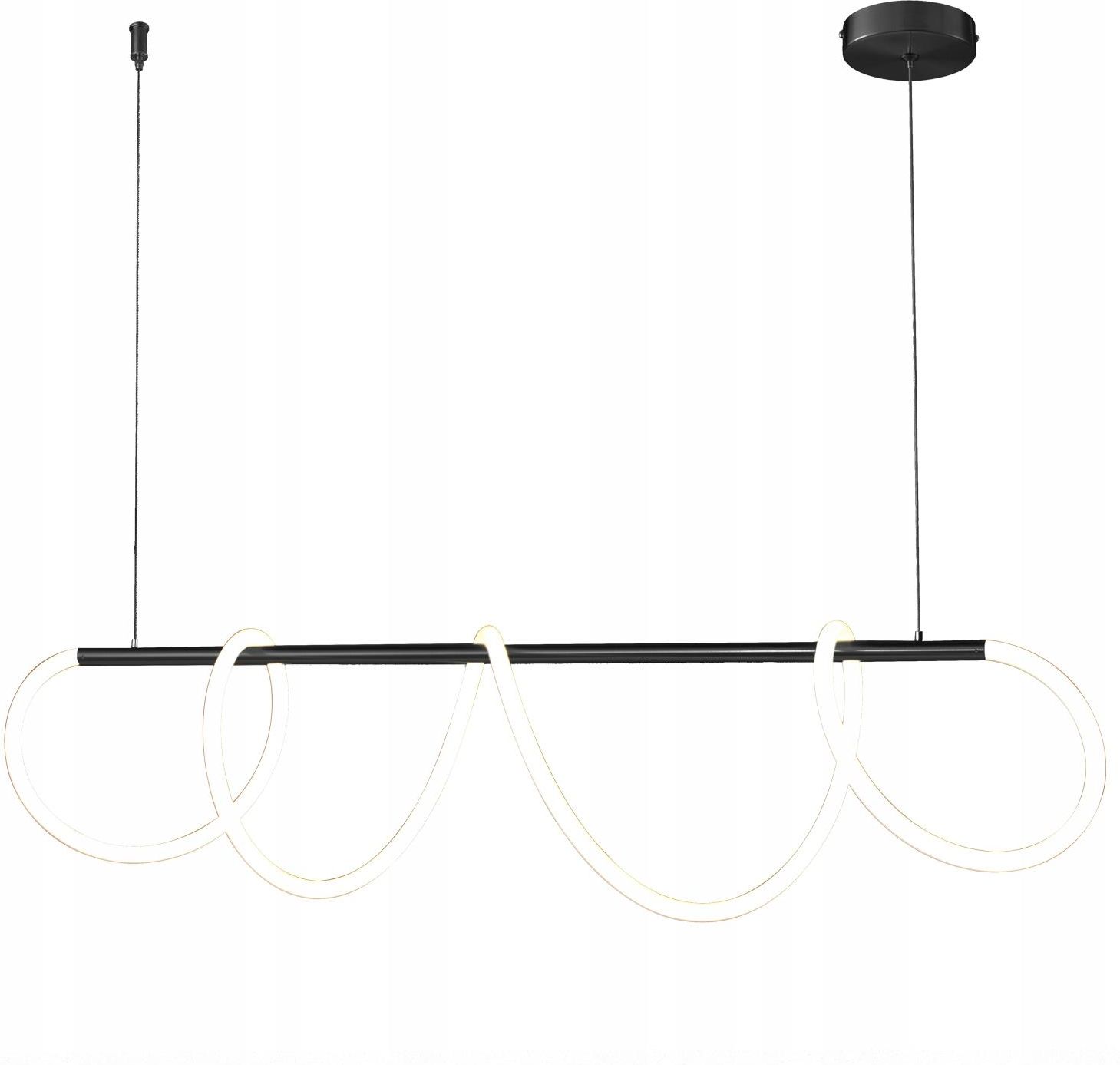 Step Into Design Insp. Lampa Wisząca Fantasia Led Czarna 120 Cm ...