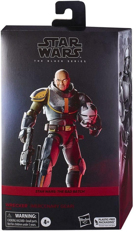 Hasbro Star Wars The Bad Batch Black Series Action Figure Wrecker ...
