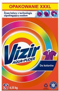 VIZIR Aqua Puder Color Proszek do prania do kolorów 4,55kg 70prań ...
