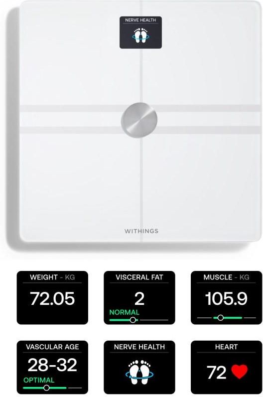 Waga łazienkowa Withings Body Comp (WBS12-White-All-Inter) - Opinie i ceny na Ceneo.pl