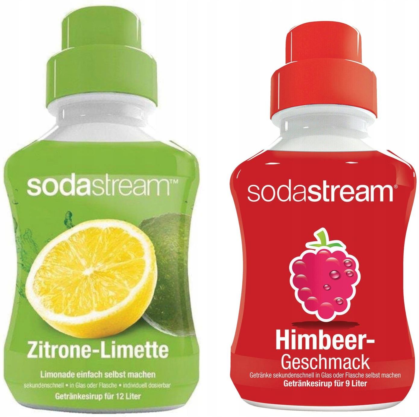 2 Syropy Sodastream Cytryna Limonka Malina - Ceny i opinie - Ceneo.pl