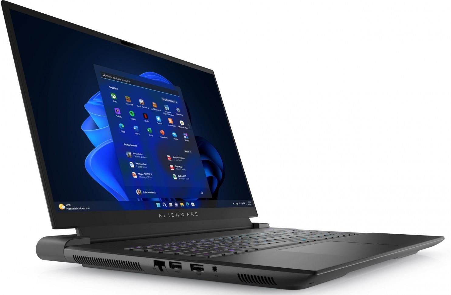 Laptop DELL Alienware m18 R1 18/i9/64GB/2TB/Win11 (18R16084) - Opinie i ...